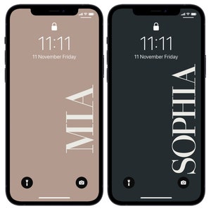 10 Custom iPhone Wallpaper, Aesthetic Phone Background, Affirmations ...