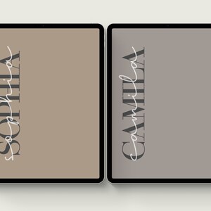 10 Custom iPad Wallpaper, Aesthetic Tablet Background, Affirmations ...