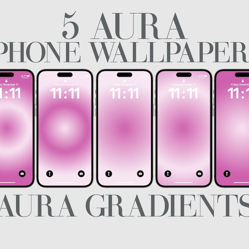 Pink Aura Wallpaper - Etsy