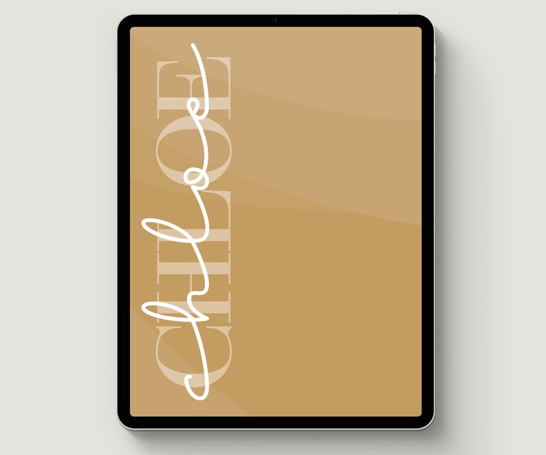 5 Custom iPad Wallpaper, Aesthetic Tablet Background Tones, Green ...