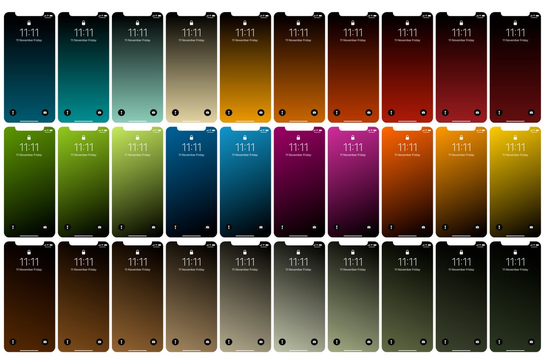 Gradient iPhone Wallpaper, 30x, Retro Great Colored, Minimalist Phone ...