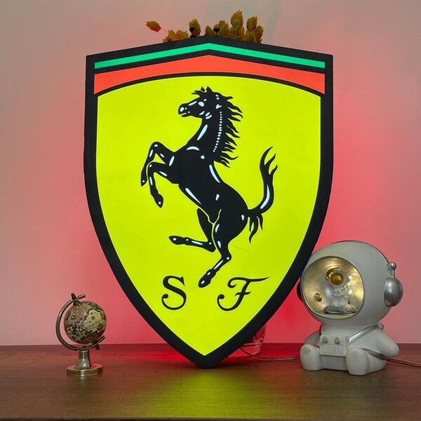 Ferrari Sign - Etsy
