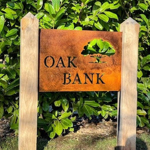 Custom Rusty Metal Sign, Rusty Steel, Custom Rusty Sign, Farm Signs ...