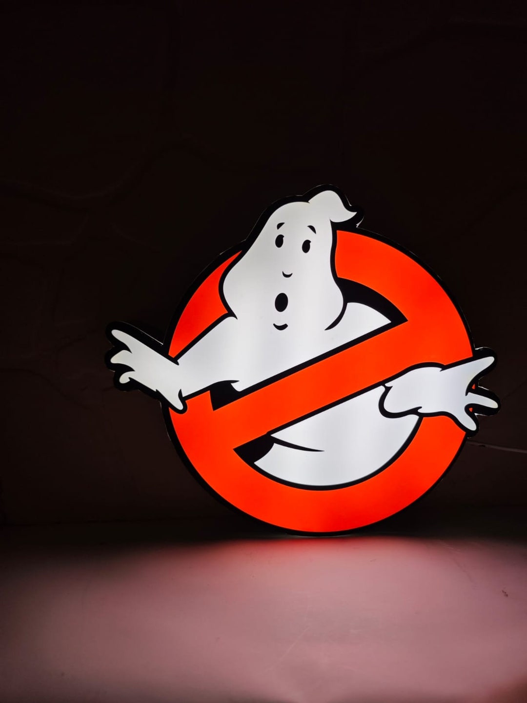 NEW Ghostbusters Logo Lightbox | Dimmable USB Powered With | Perfect ...