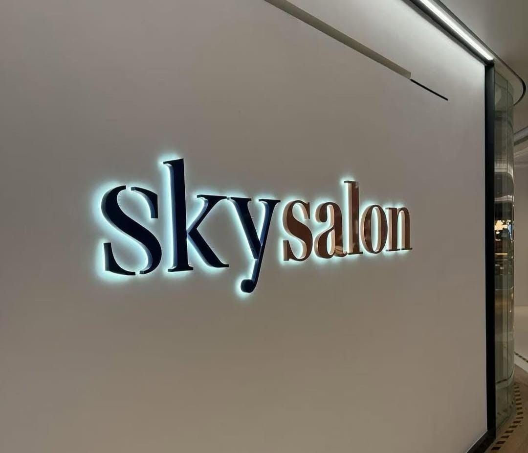 Custom LED Backlit Metal Signs,3d Backlit Signage,3d Backlit Metal ...