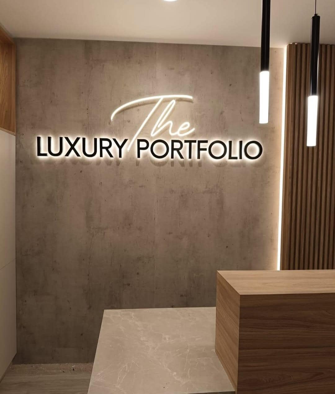 Backlit LED Office Sign – Custom 3D Lighted Logo | Illuminated ...