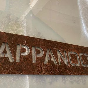 Custom Rusty Metal Sign, Rusty Steel, Custom Rusty Sign, Farm Signs ...