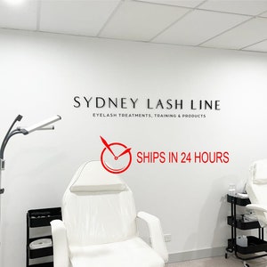 Custom Business Sign for Wall, Beauty Salon Sign, Small Business Sign ...