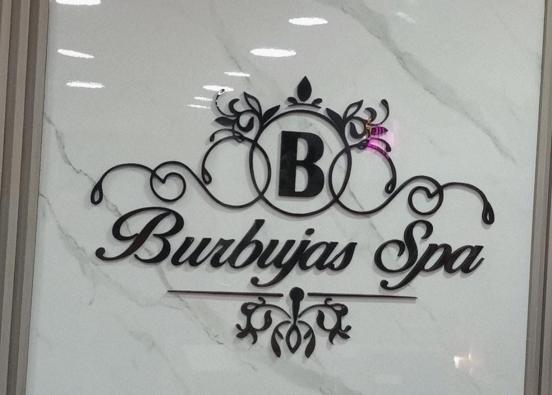 Beauty Salon Sign, Laser Cut Sign,3d Business Sign, Acrylic Sign ...