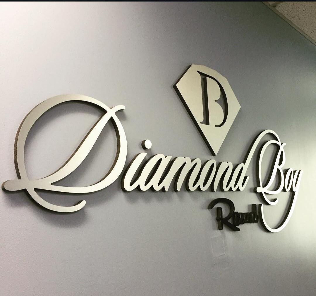 Custom Laser Cut Sign for Office | 3D Business Logo Sign | Personalized ...