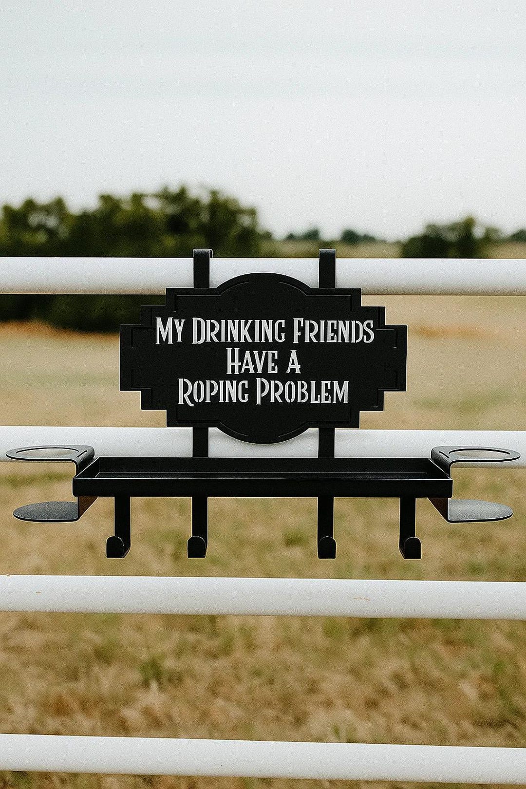 My Drinking Friends Rodeo Rack- Copper,custom Rodeo Racks,farm House ...