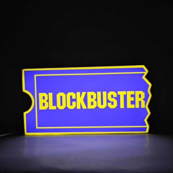 Blockbuster Sign - Etsy