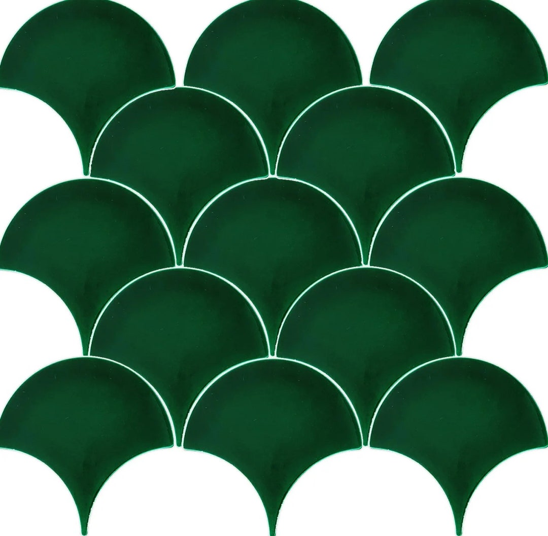 1 M2 Turkish Ottoman Style17x17 Fish Scale Ceramic - Etsy