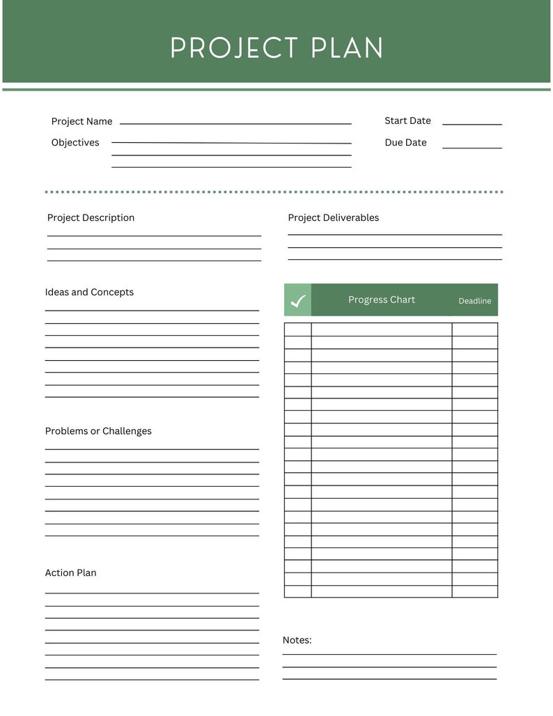 Ultimate Digital Project Planner: Productivity Planner, Digital ...