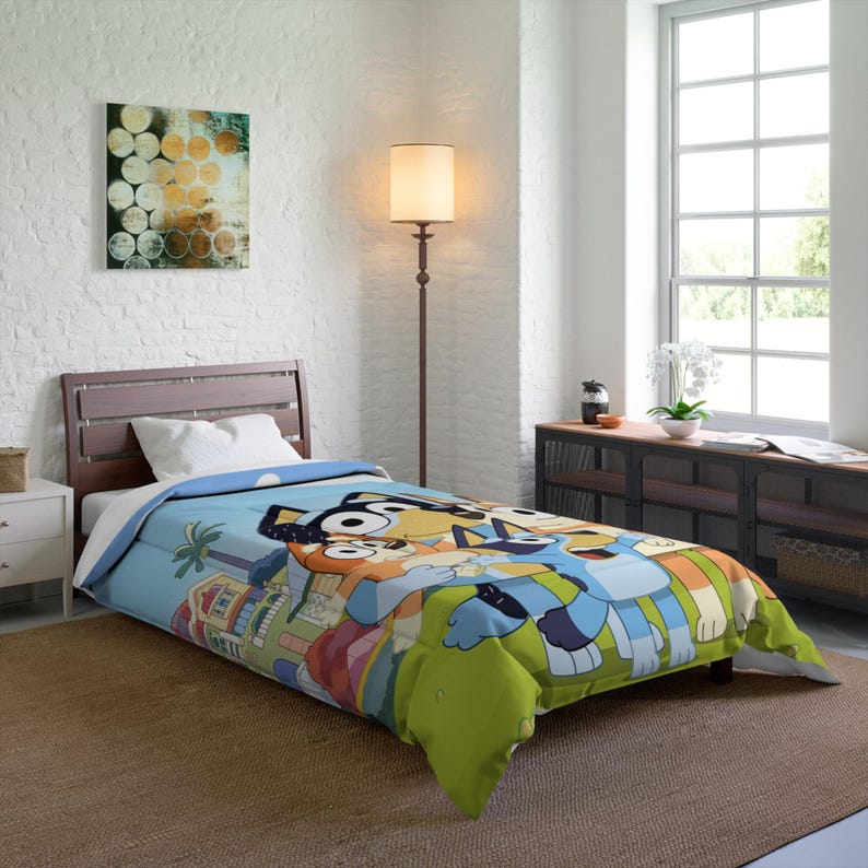 Bluey Comforter - Etsy