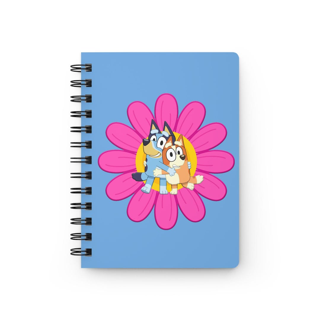 Bluey Spiral Bound Journal - Etsy