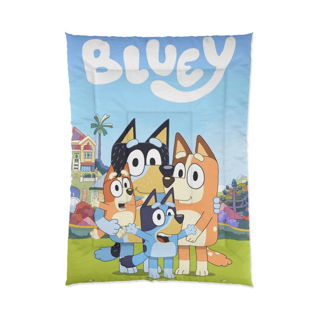 Bluey Comforter - Etsy