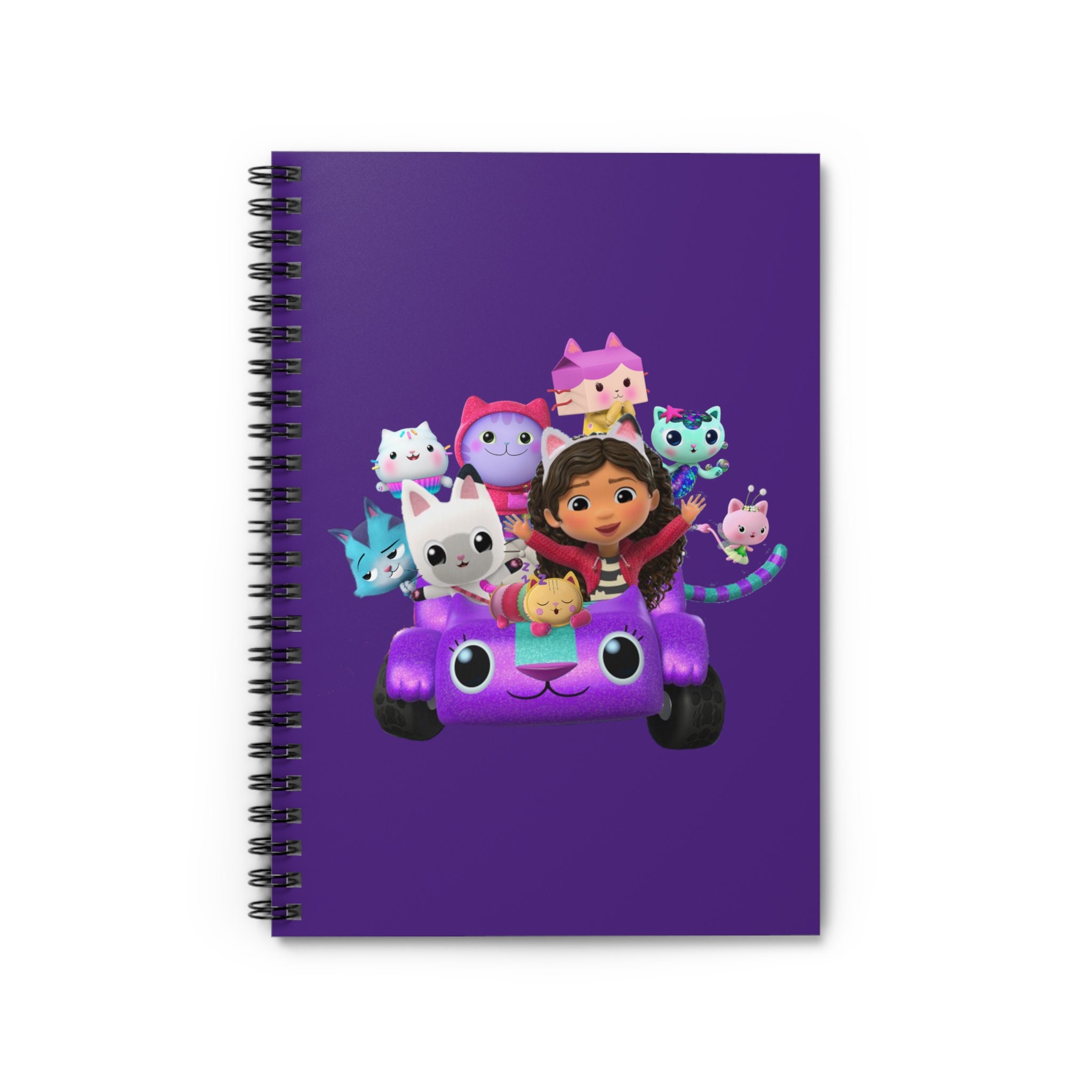 Gabbys Dollhouse Spiral Notebook - Ruled Line - Etsy