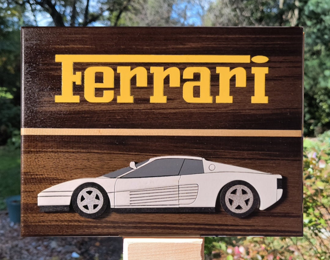 Customizable 3D Car Art (8x11) - Etsy