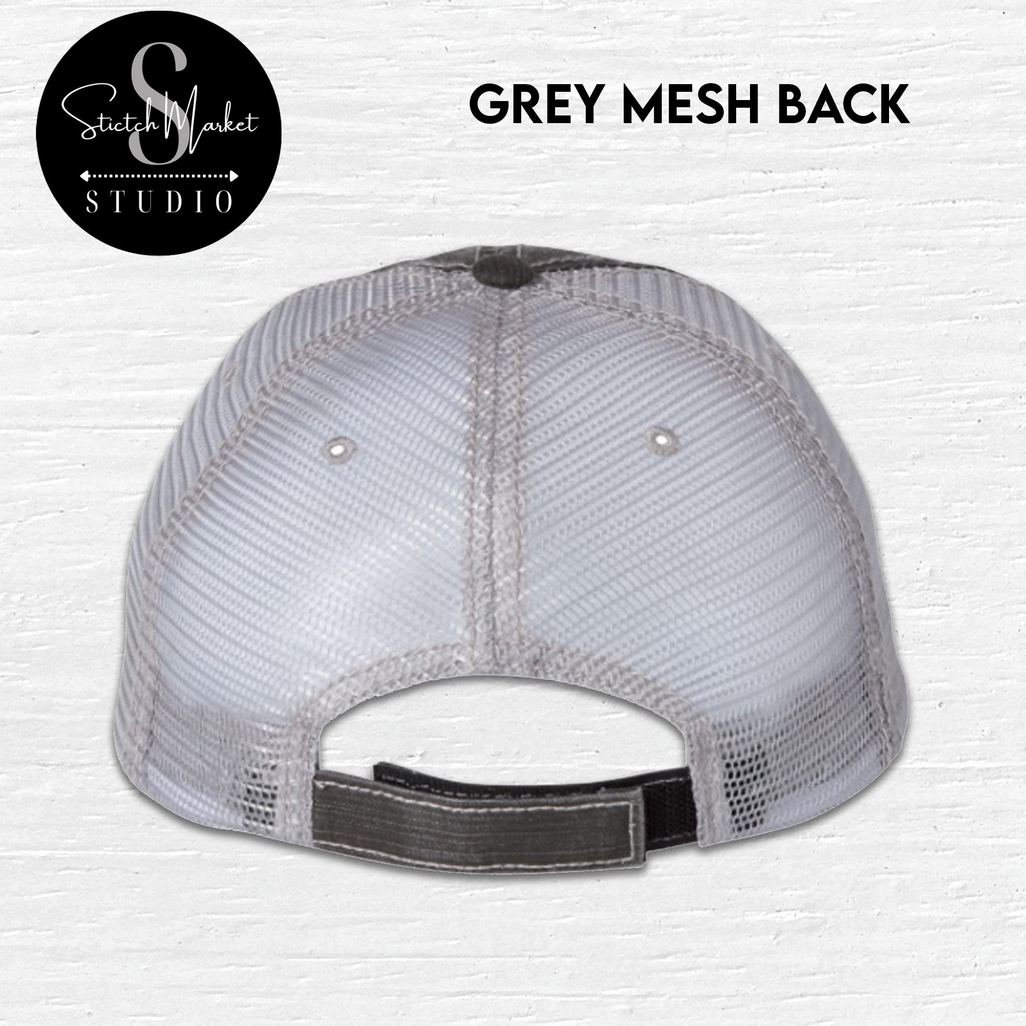 Messy Hair Don't Care Embroidered Mesh Back Distressed Hat, Baseball ...