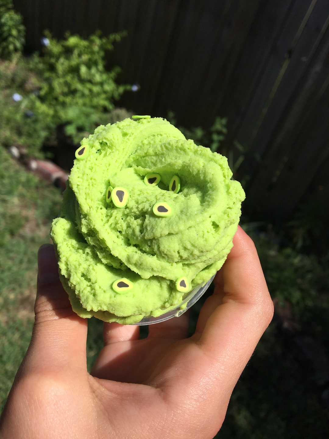 Avocado Scented Cloud Slime - Etsy