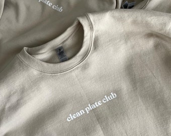 Clean Plate Club - Etsy