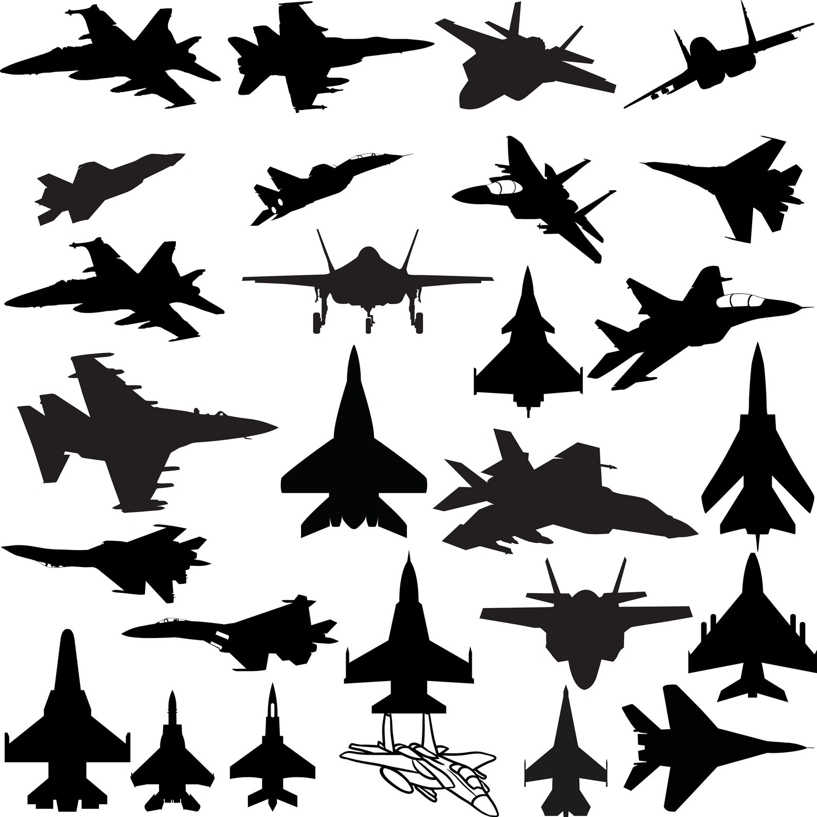 Fighter Jet SVG Bundle Fighter Aircraft Svg Air Force Svg - Etsy Canada