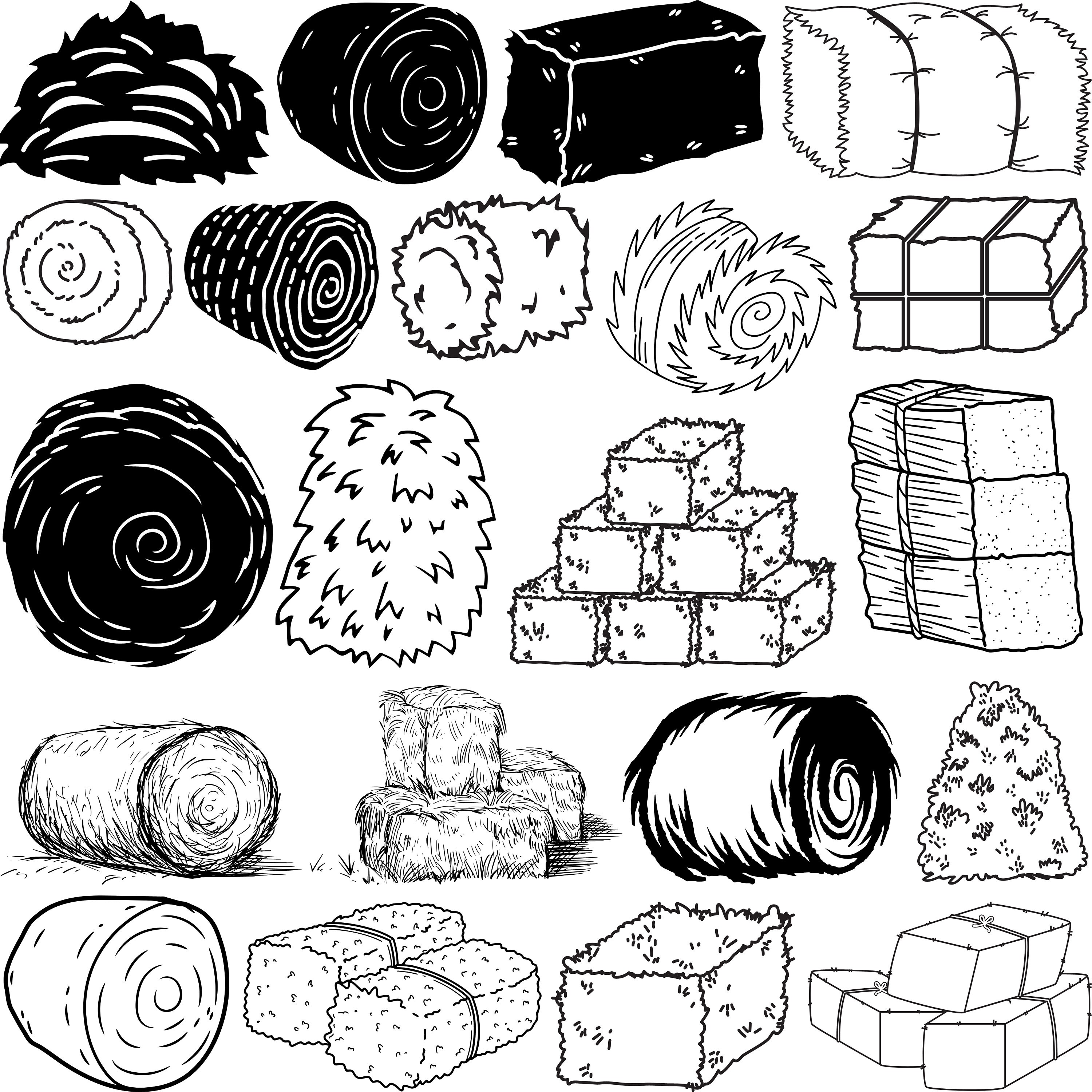 Hay Stack Clip Art