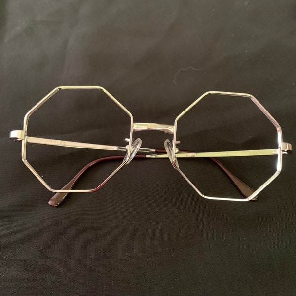 Octagon Eyeglasses - Etsy