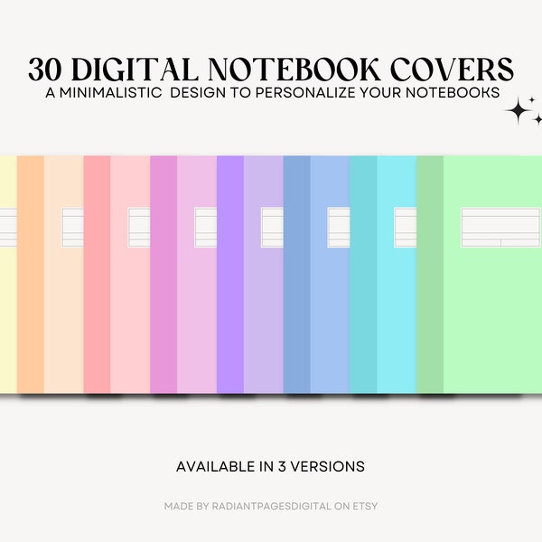 Notebook Cover - Etsy