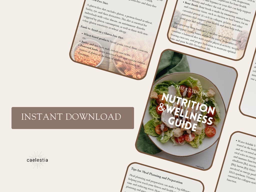 The Ultimate Nutrition and Wellness Guide // Health and Wellness Ebook ...