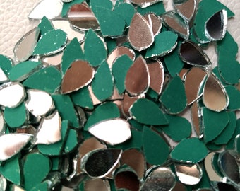 Round Mirror for Craft Work, Small Mirror Glass Pieces for Lippan Art ...