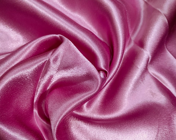 20 Colors Silk Satin Fabric, Luxury Silk Satin Fabric by the Yards ...
