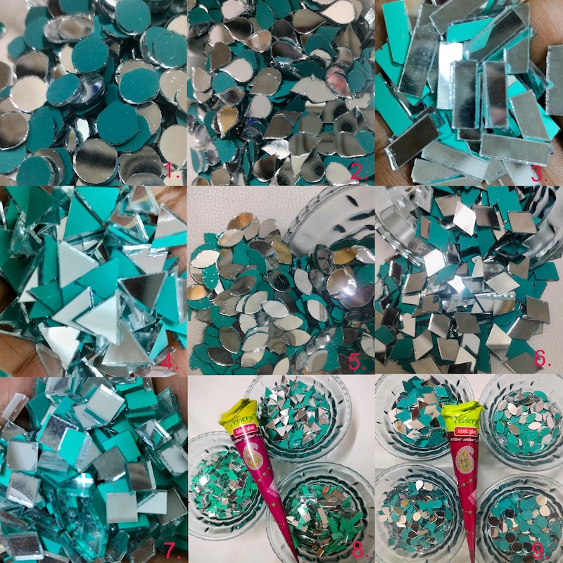 Indian Shisha Mirrors - Etsy