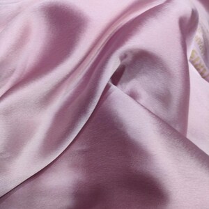 Onion Pink Silk Satin, Silk Satin Fabric, Soft Silky Satin, Bridal ...