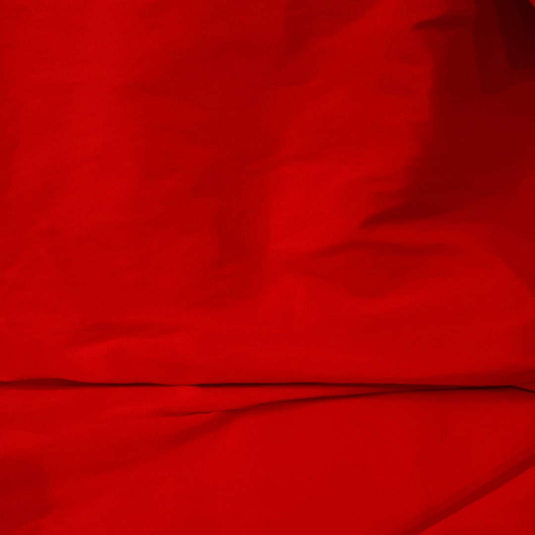 Red Color Dupioni Fabric, Dupioni Silk for Gown Fabric, Faux Dupioni ...