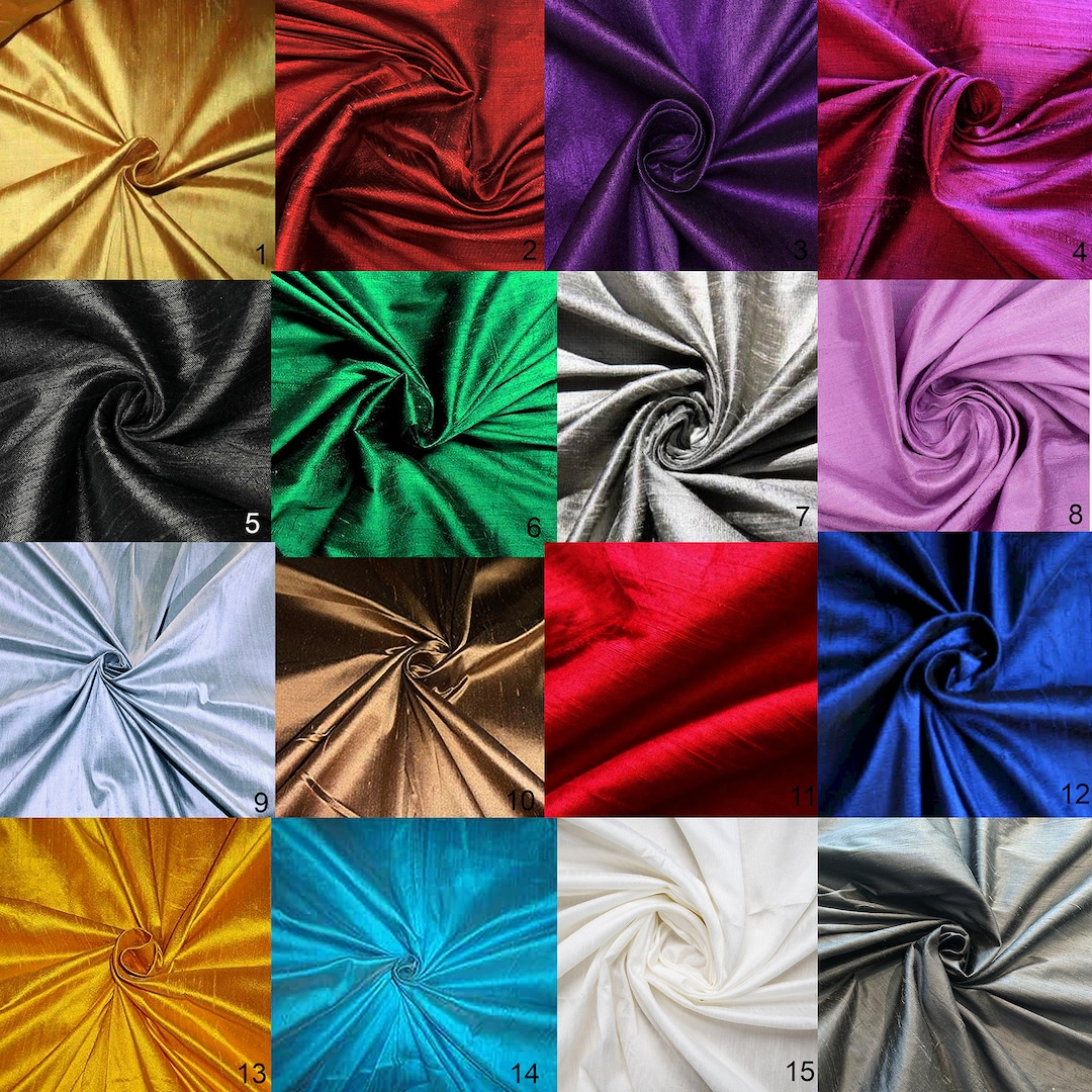 Dupioni Fabric, Multi Color Dupioni Silk Fabric, Wholesale Dupioni Gown ...