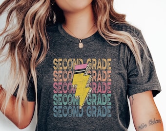 Second Grade Dream Team T-shirt, Second Grade Teacher Shirt, 2nd Grade ...