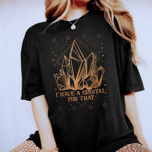Comfort Colors Tshirt Crystal Shirt, Crystal Lover Gift, Spiritual ...