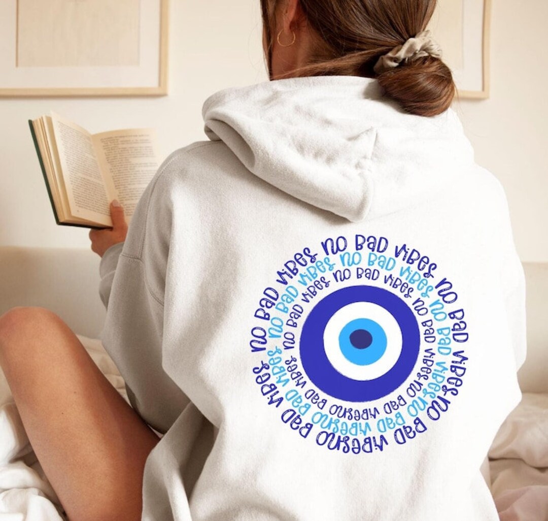 Trendy Eye Hoodie, Evil Eye Shirt, Evil Eye Sweatshirt, Oversized ...