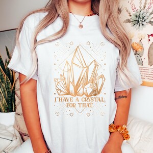 Comfort Colors Tshirt Crystal Shirt, Crystal Lover Gift, Spiritual ...