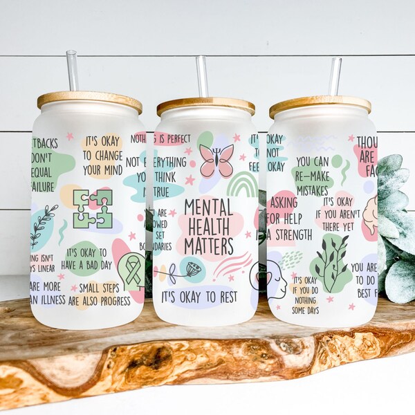 Mental Health Cups - Etsy