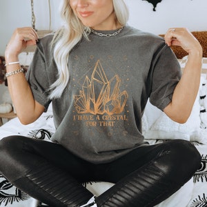 Comfort Colors Tshirt Crystal Shirt, Crystal Lover Gift, Spiritual ...