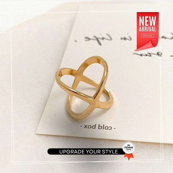 Gold Buckle Ring - Etsy