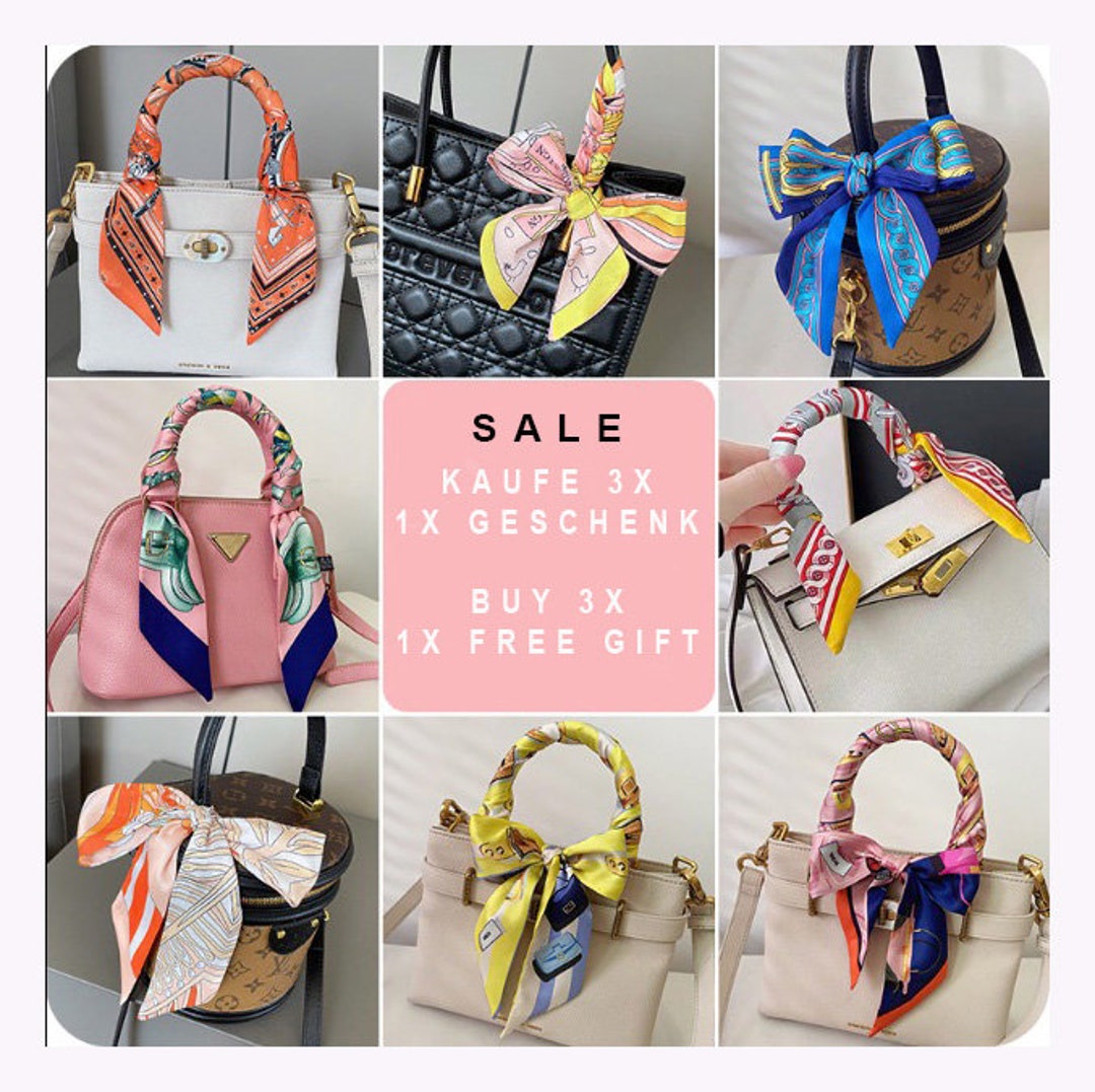 Cloth Satin Silk for Bag Handbag Protection 100x5cm Tie Neckerchief Bag ...