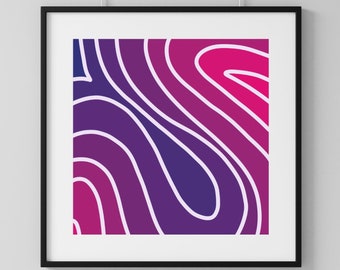 Bisexual Colors Art - Etsy