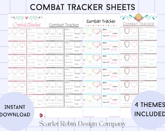 Dnd Combat Tracker - Etsy