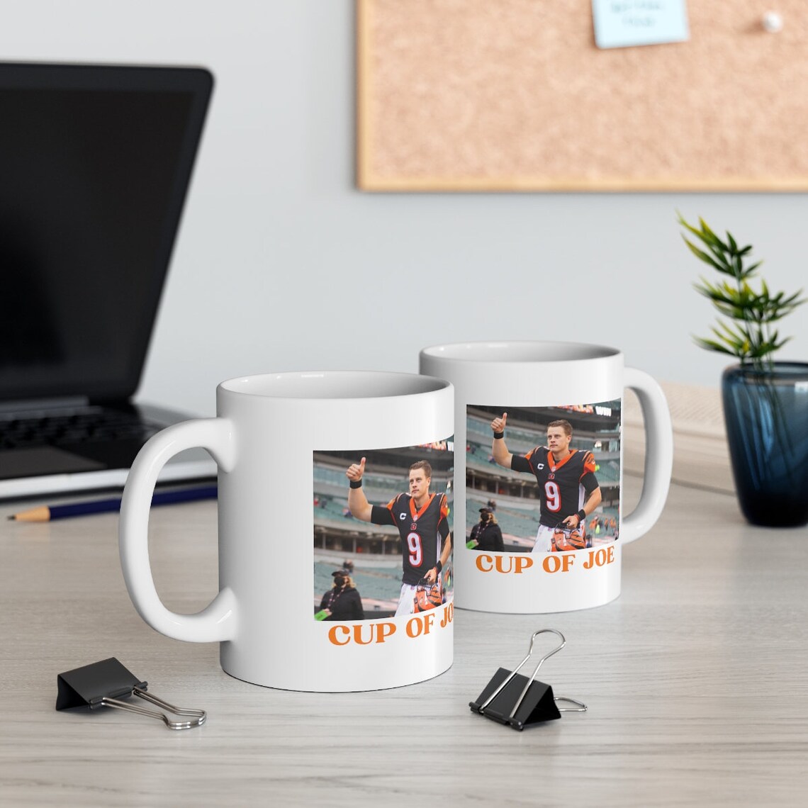 Joe Burrow Cincinnati Bengals Cup Cup of Joe bengals Mug - Etsy