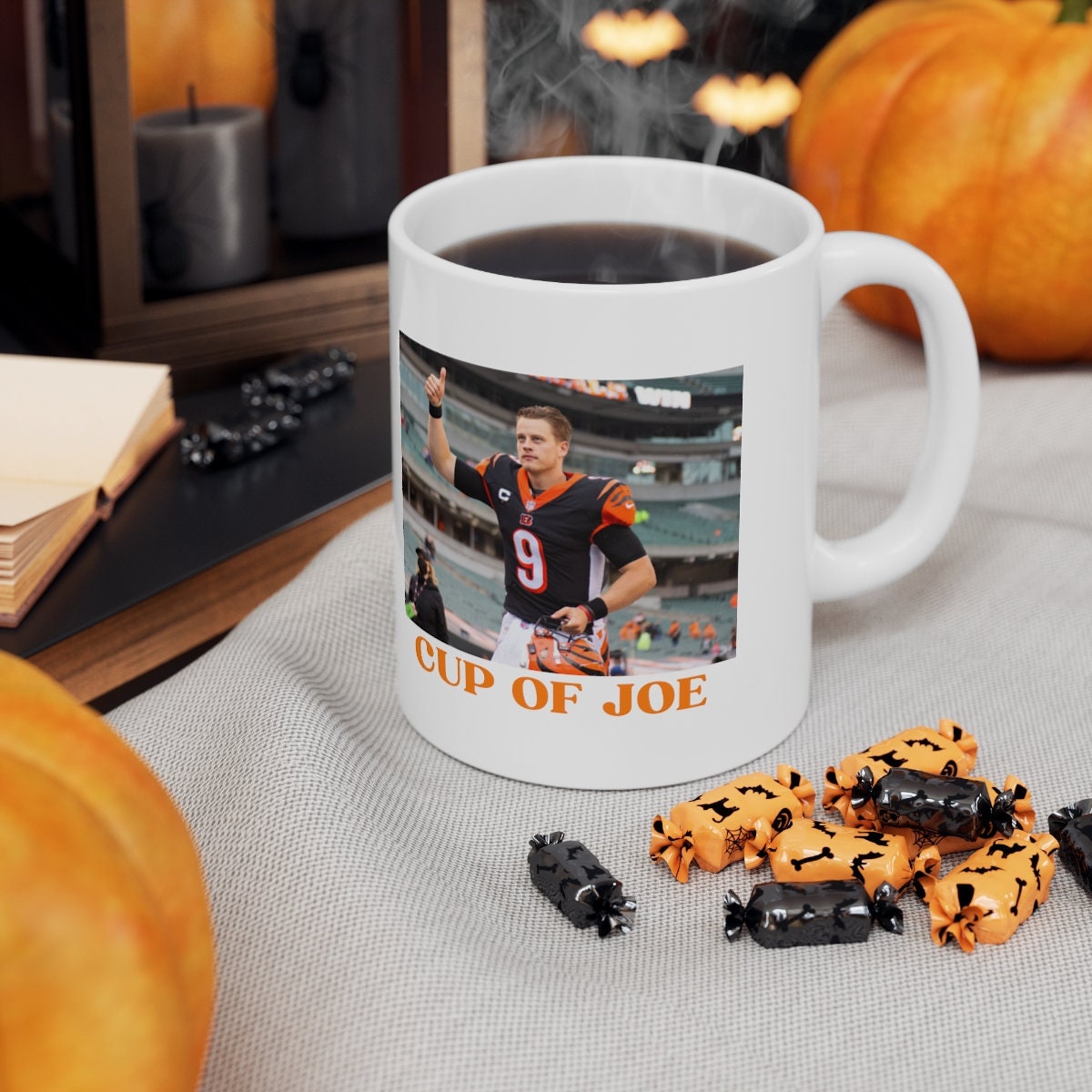 Joe Burrow Cincinnati Bengals Cup Cup of Joe bengals Mug - Etsy