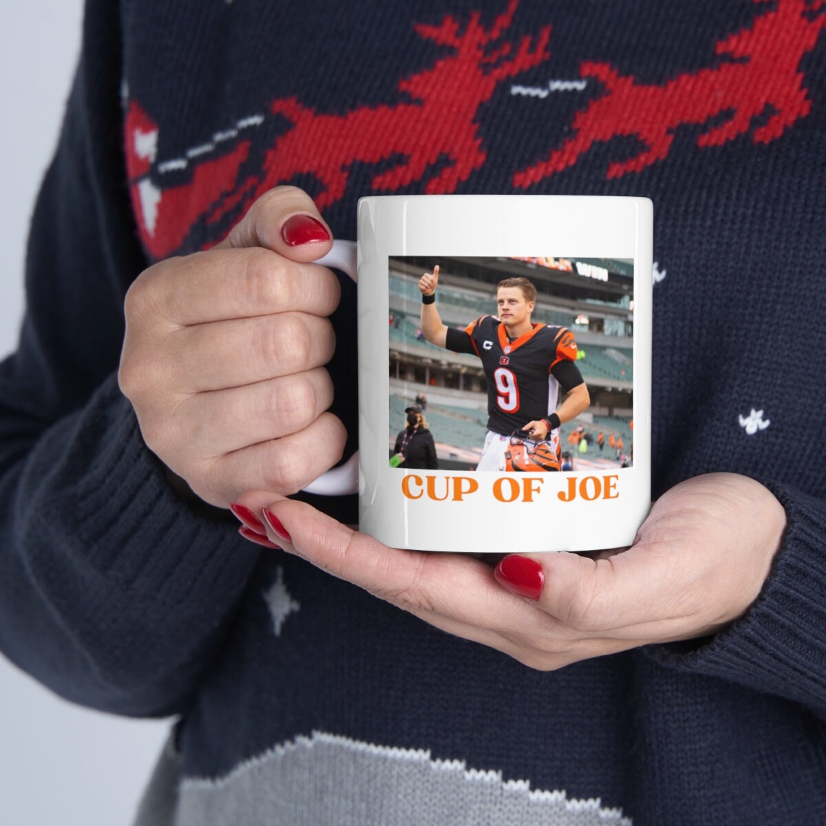 Joe Burrow Cincinnati Bengals Cup Cup of Joe bengals Mug - Etsy